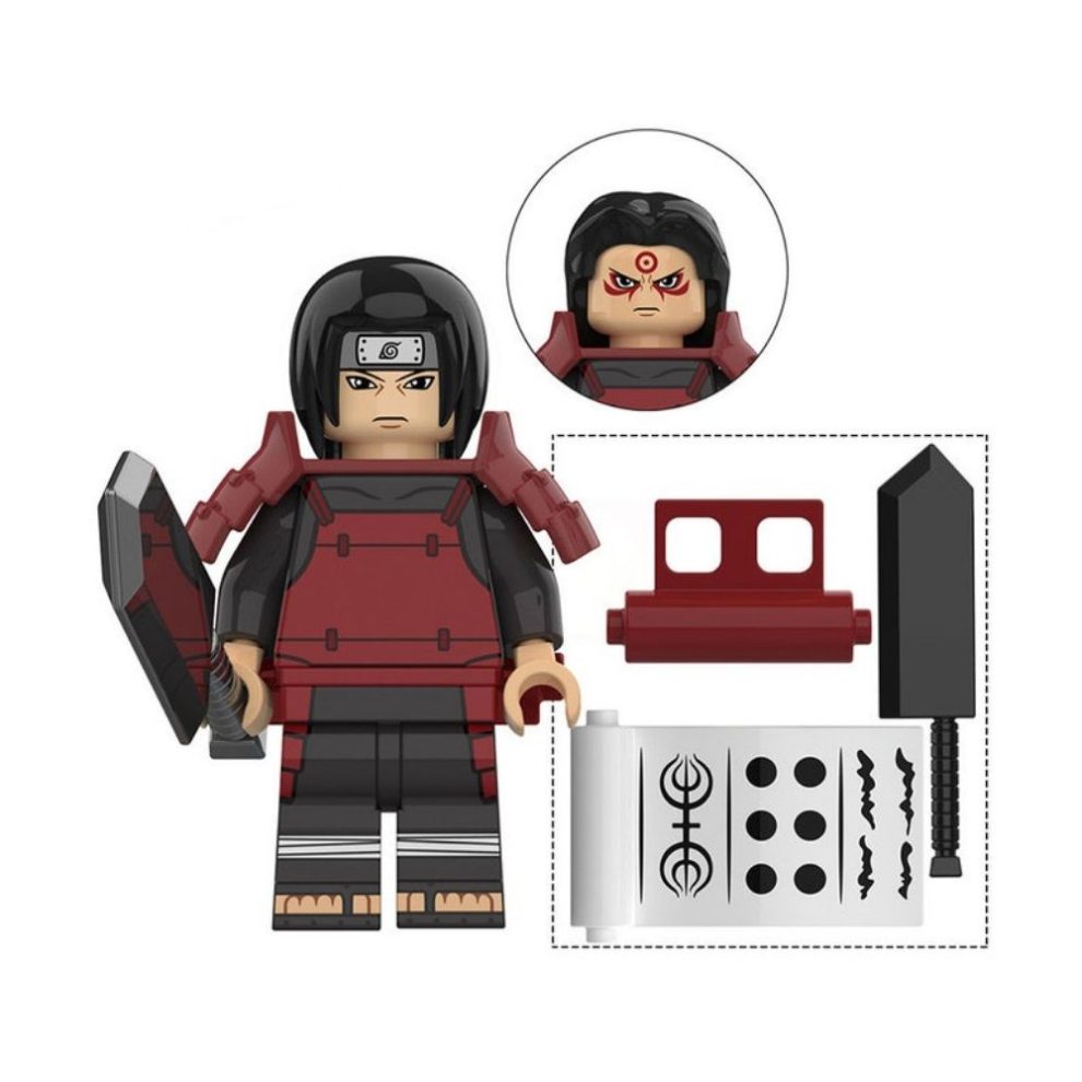 Naruto LEGO - 8er Set Lego Naruto Figuren - Obito, Naruto, Sasuke ...